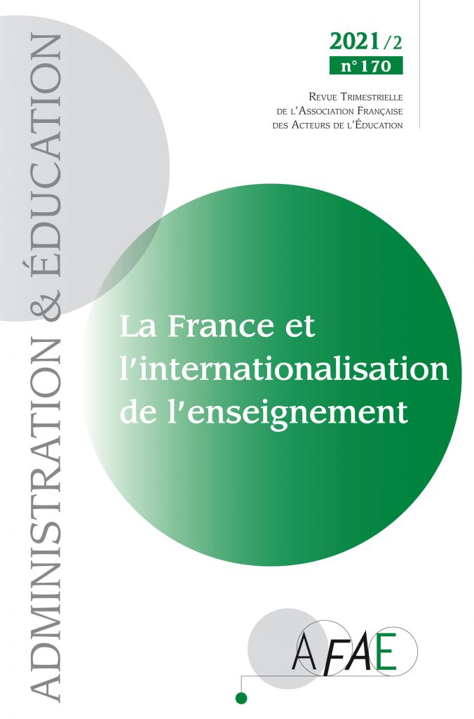 n° 170 - La France et l'internationalisation de l'enseignement - AFAE